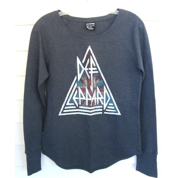 Def Leppard | Tops | Def Leppard Official Merch Long Sleeve Thermal ...